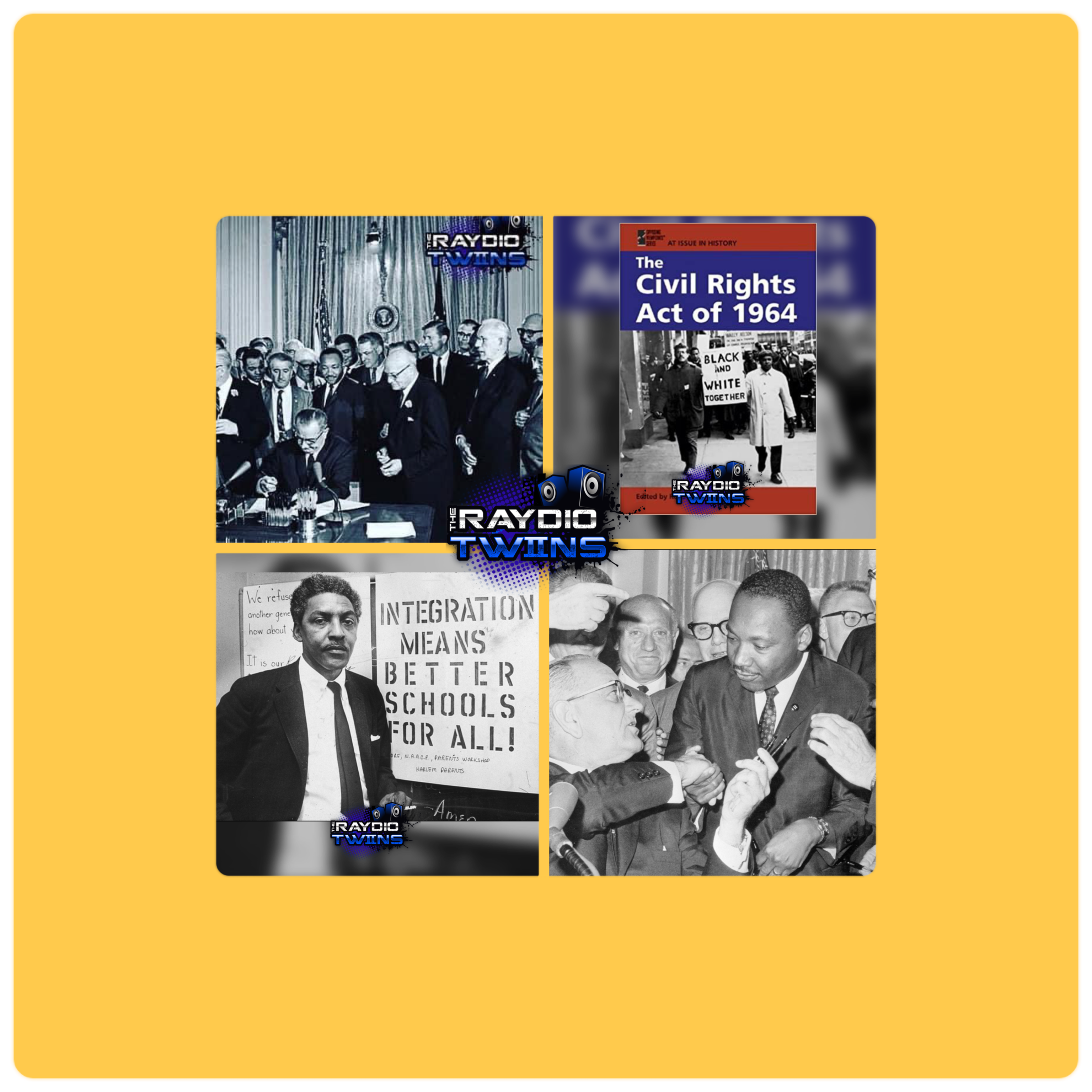 Black Fact =(1965) 1964 Civil Rights Act | The Raydio Twins