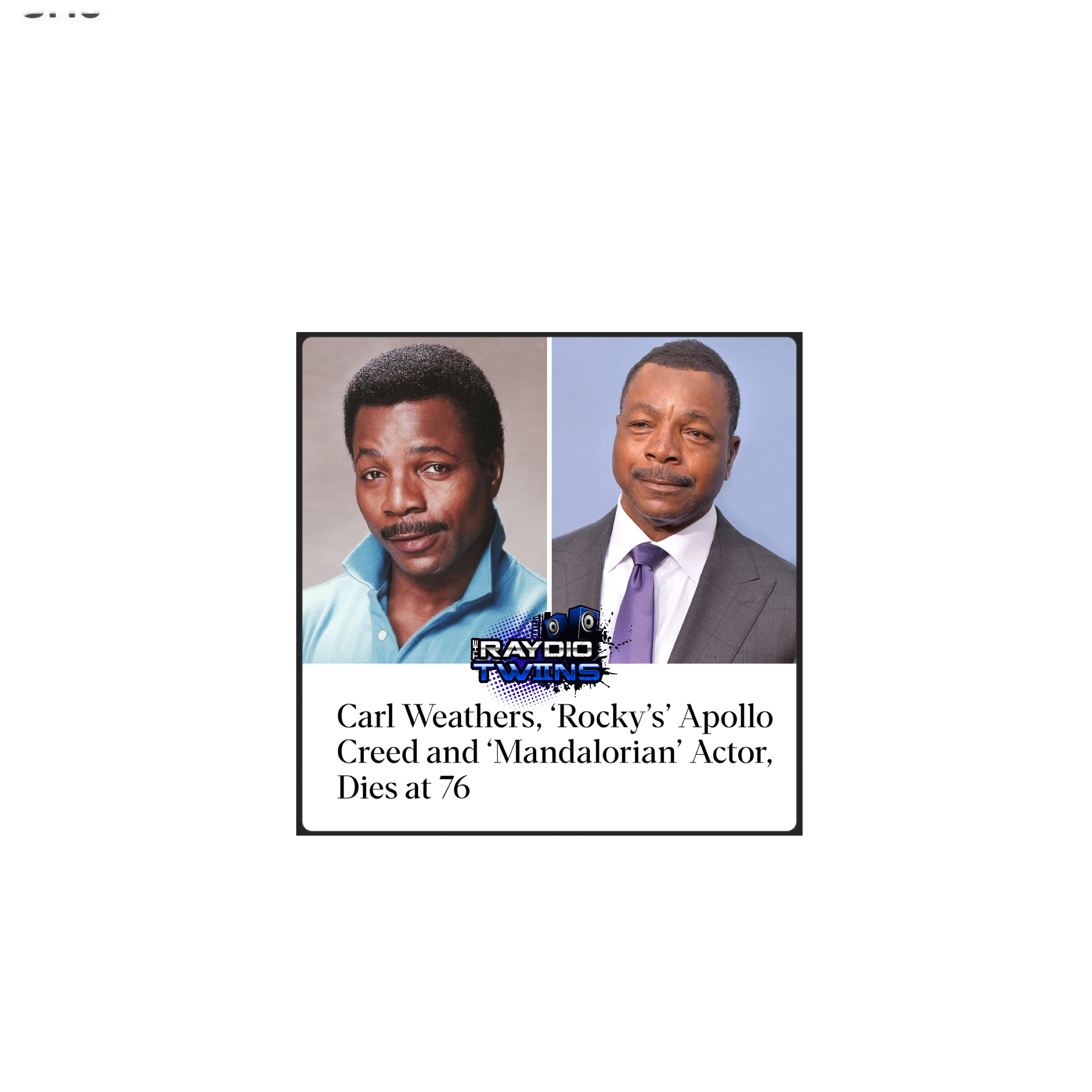 Carl Weathers, ‘Rocky’s’ Apollo Creed, ‘Predator’ and ‘Mandalorian ...